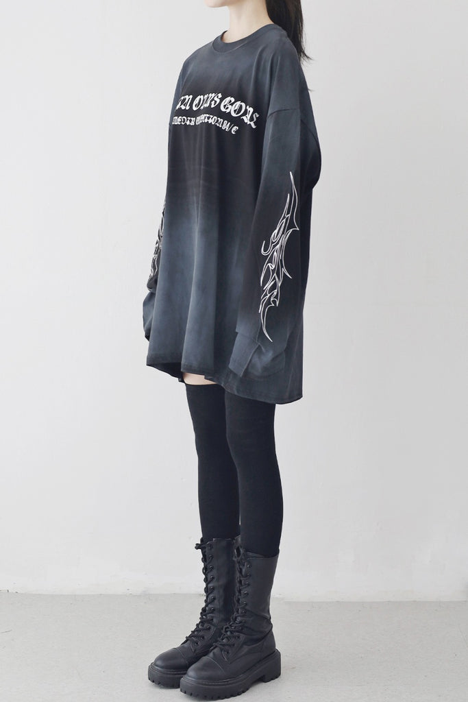 NONCODE(ノンコード) - (男女兼用)リエルダーティーペインティングTシャツ / (Unisex) Real Dirty Painting T-Shirt – einz.jp