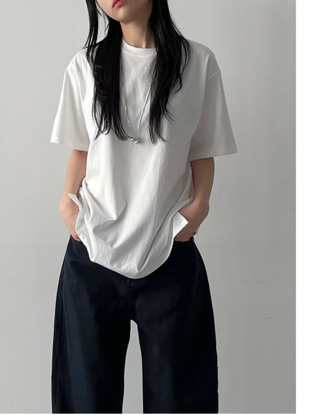 INCHANT ME(インチャントミー) - ユアレタリングオーバーフィット半袖Tシャツ / Your Lettering Overfit ...