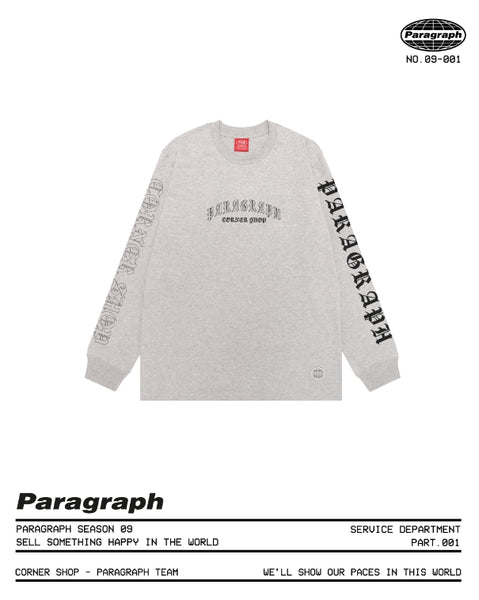 Paragraph(パラグラフ) - 23SS Old School T-shirt No.001 – einz.jp
