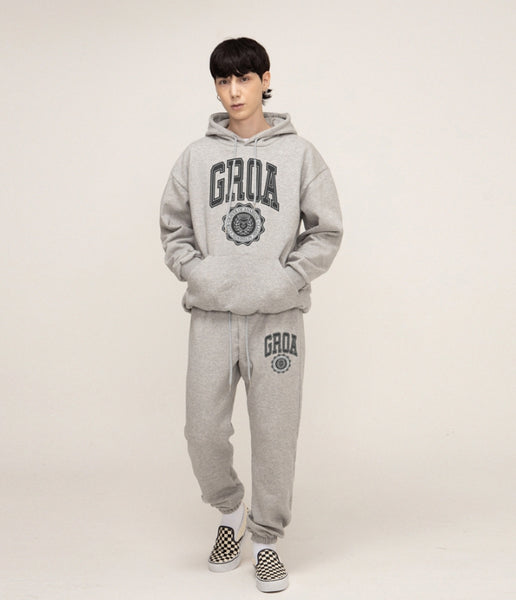GRAVER(グレーバー) - GROA Logo Classic Heart Sweat Jogger Pants – einz.jp