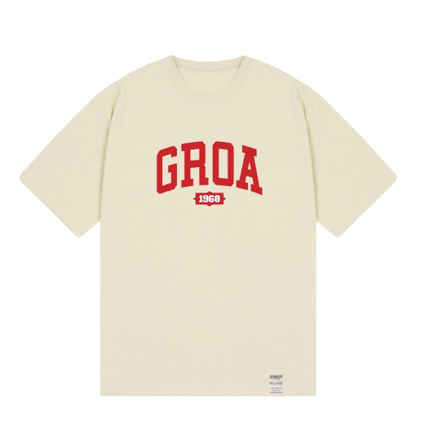 GRAVER(グレーバー) - GROA Arch Logo 1968 Short Sleeve Tee – einz.jp